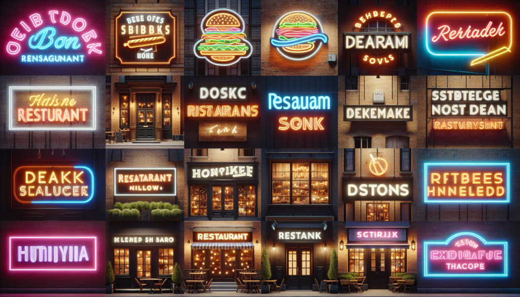 Nombres para restaurantes 【Ideas Creativas】